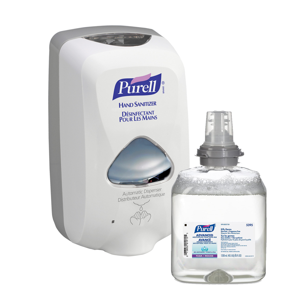 Purell Touchless Foam Hand Sanitizer Dispenser - ICS Clean Supplies