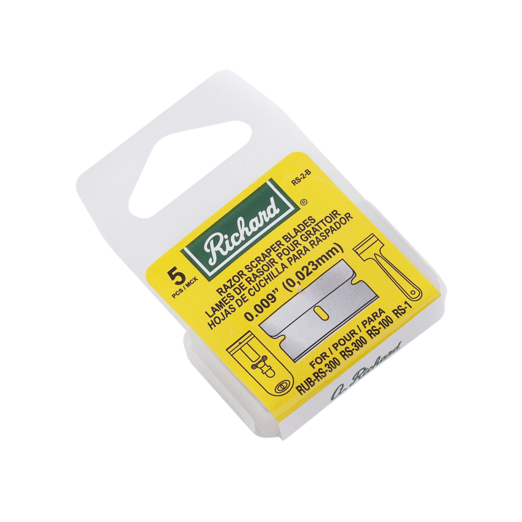 Replacement Metal Scraper Blades (5 Pack) - ICS Clean Supplies