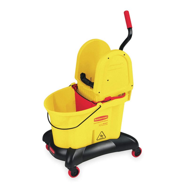 Rubbermaid Mop Bucket with Wringer and Dual Water Storage 35 qt. - ICS ...