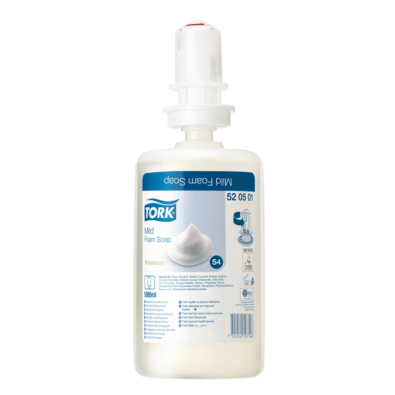 Tork Mild Foam Hand Soap 1 L - ICS Clean Supplies