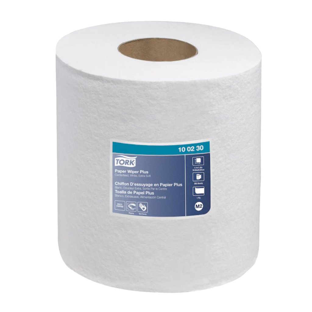 Tork Premium Extra Soft Centerfeed, 1 Ply, White Paper Towel /350 ft x ...