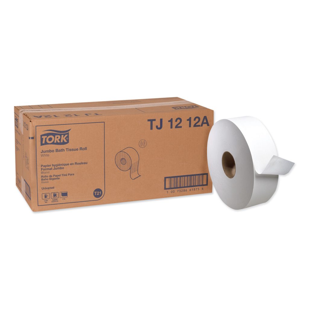 Tork Advanced White Paper Towel Roll /700 ft x 6 Rolls SCA-290089-1410 ...